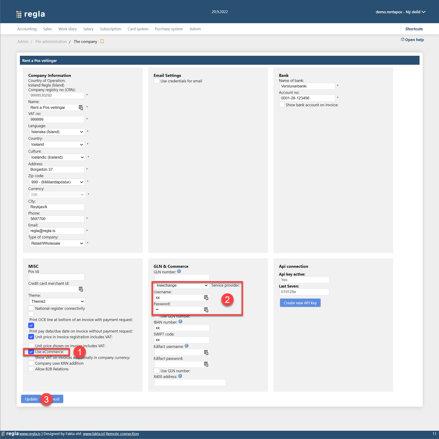 How do I activate electronic invoicing? – Help (EU)